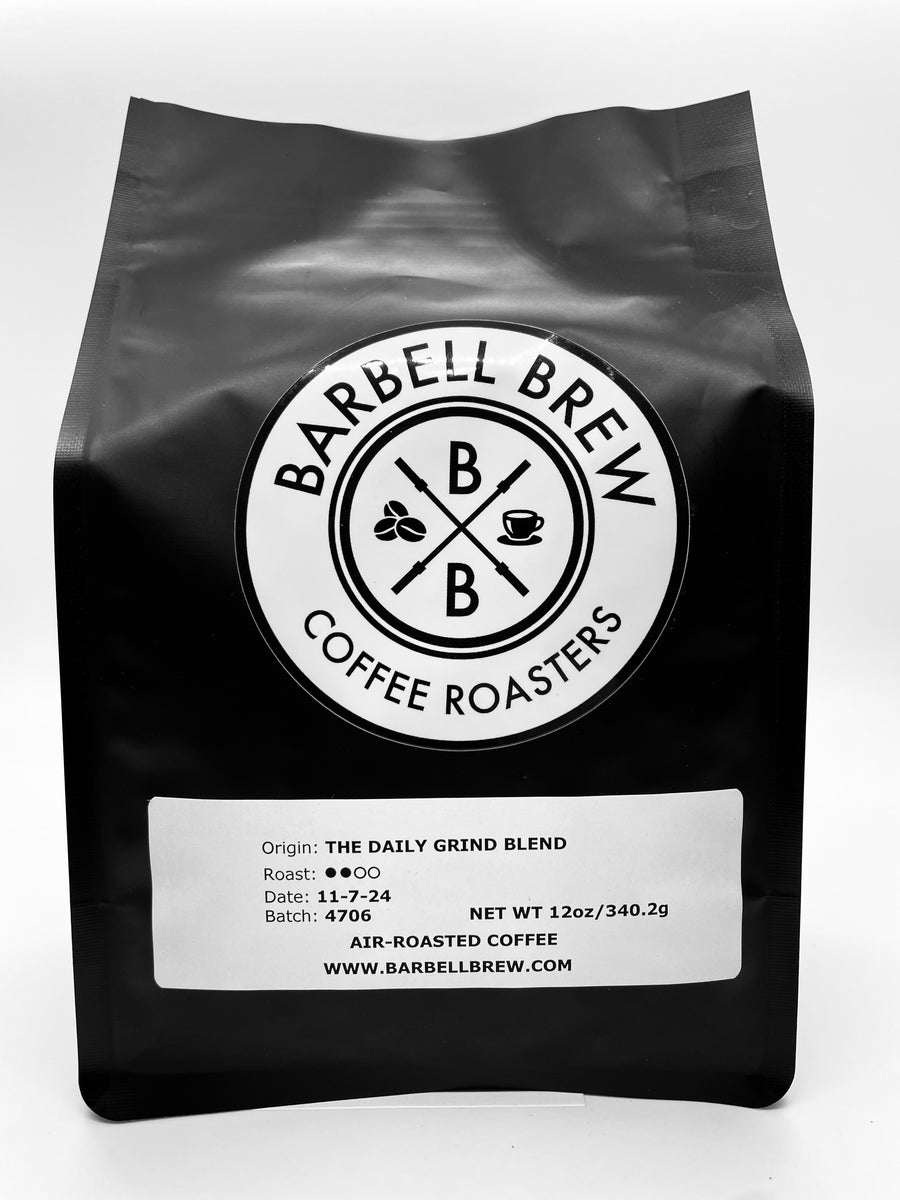 “Daily Grind Blend”- Medium Roast – Barbell Brew Coffee Roasters